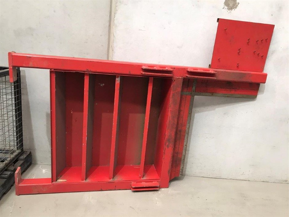 Machine Tool Rack with Square and Rulers Auction (0004-3023399) | Grays ...