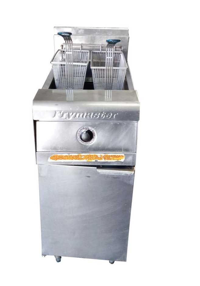 FRYMASTER MODEL PMJ135GSD GAS BASKET 2 BASKET DEEP FRYER Auction (0003 ...