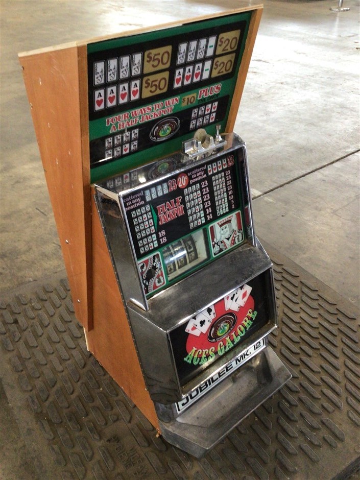 Jubilee MK12 Ace Galore Slot Machine Auction (0004-8015982) | Grays ...