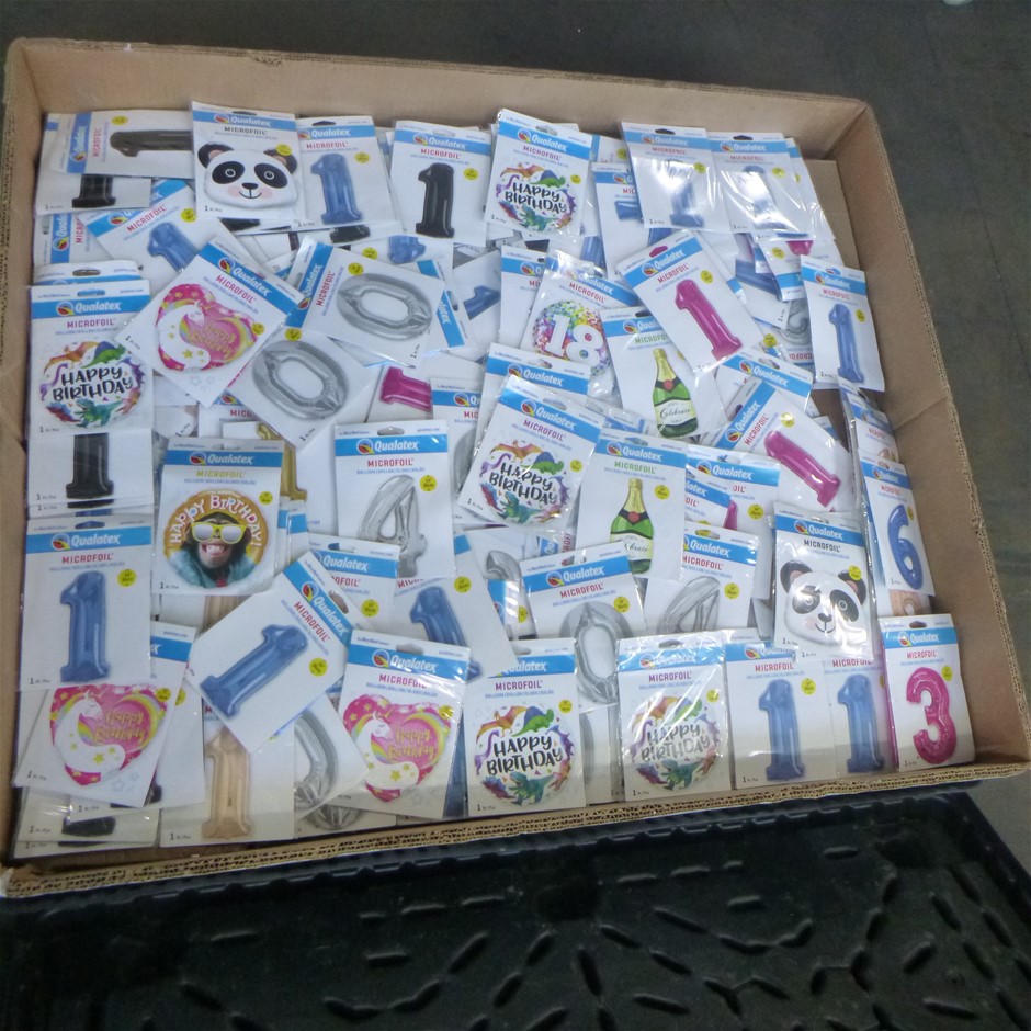 Qualatex Microfoil Ballons Assorted Auction (0009-2547085) | Grays ...