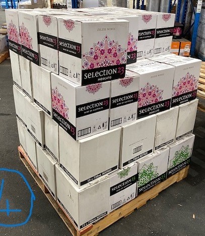 Plt of 61 Ctns - Selection 23 (12x 750mL) Moscato, Rose & Sauvignon ...
