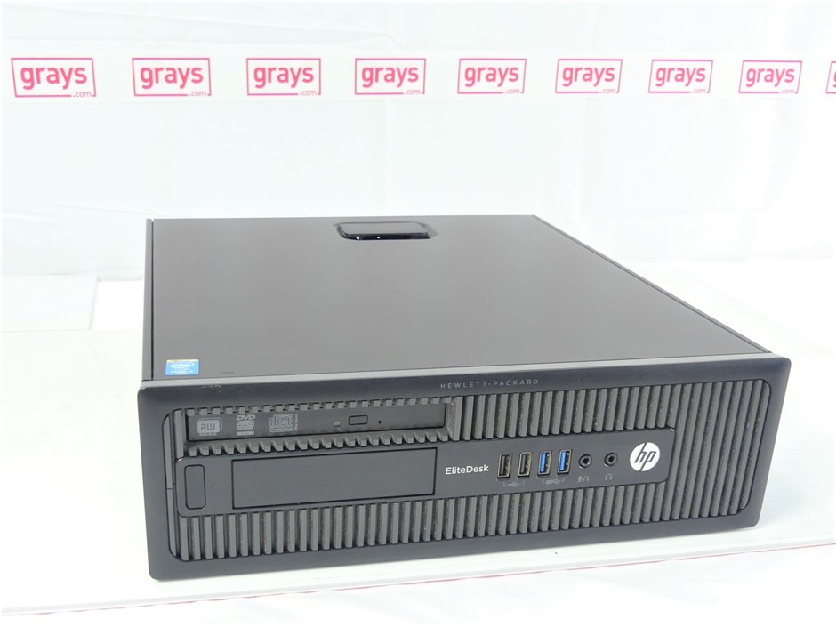 HP EliteDesk 800 G1 SFF Low Profile Desktop PC Auction (0008-2546427 ...