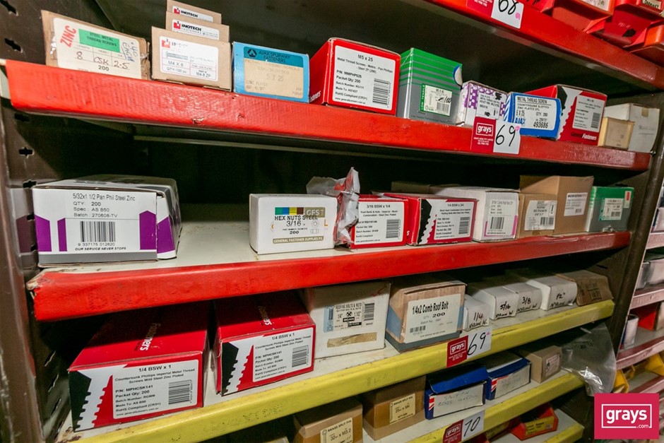 Assorted Fasteners Auction (0069-5050087) | Grays Australia