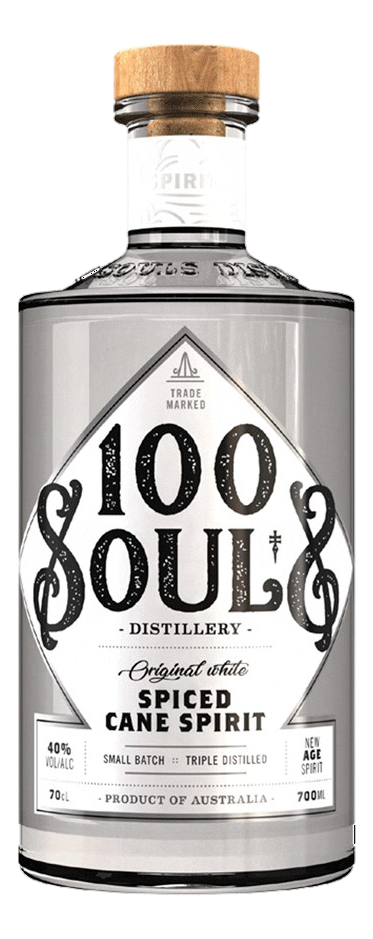 100 Souls Original Spiced Cane Spirit (2 x 700mL) Auction (0016 ...
