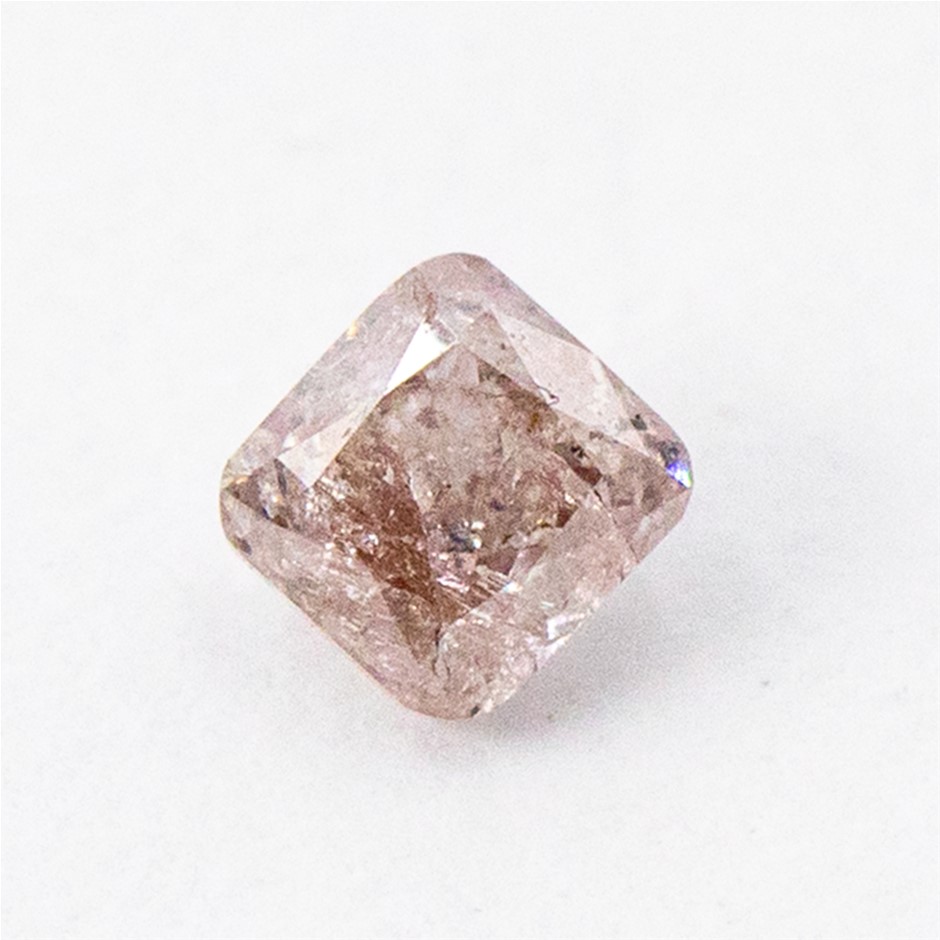 13 Point Loose Untreated Pink Diamond Auction (0002-2546560) | Grays ...