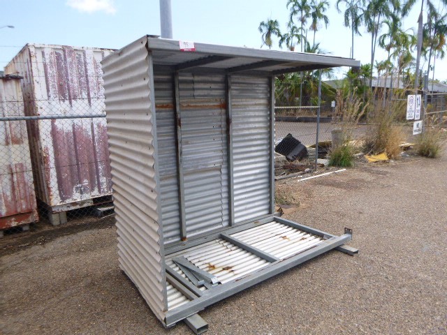 Steel Frame Enclosure Auction (0096-8016024) | Grays Australia