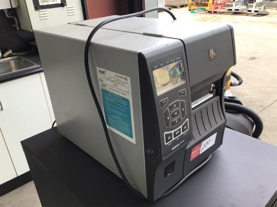Zebra ZT410 Label Printer Auction (0201-7040987) | Grays Australia