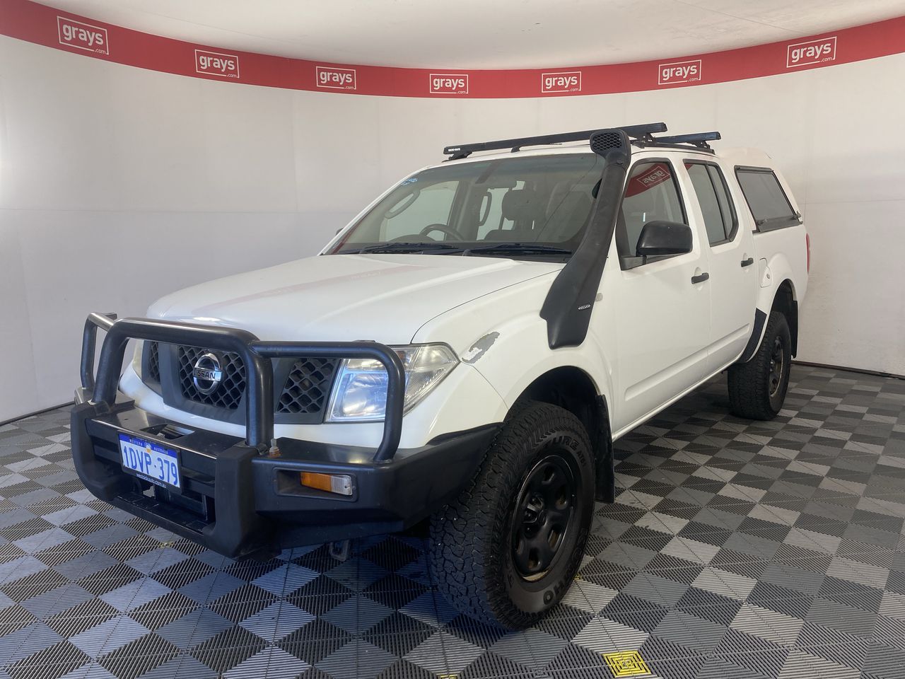 2006 Nissan Navara RX (4X4) D40 Turbo Diesel Automatic Dual Cab Auction ...