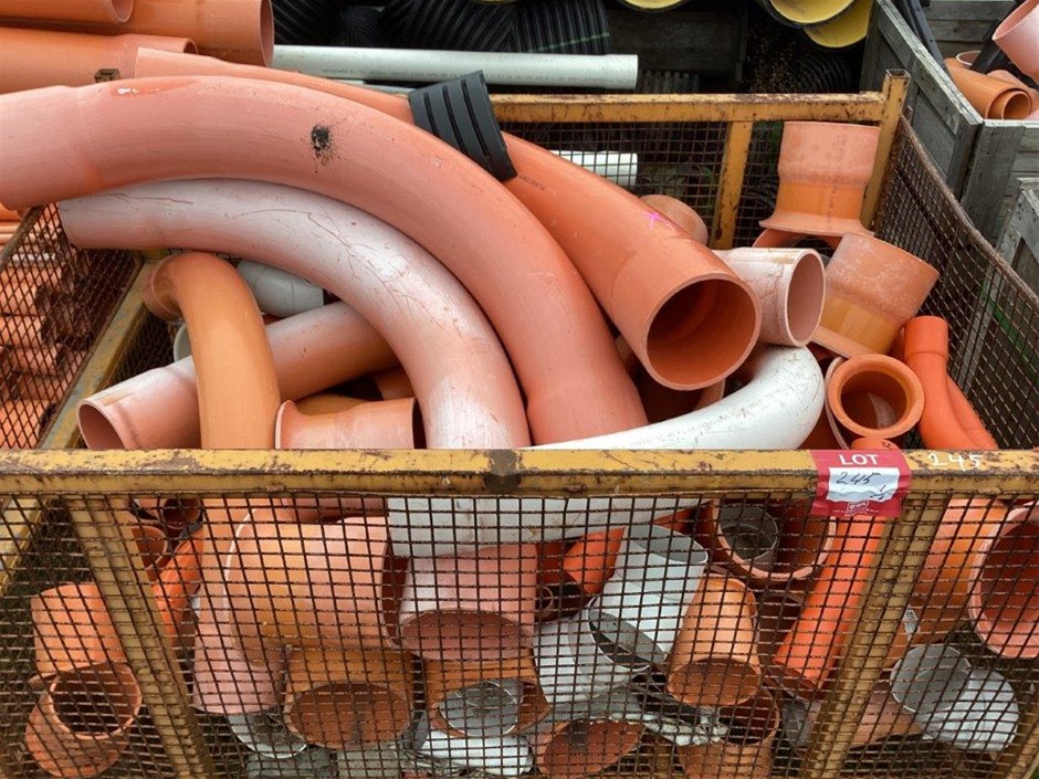 Stillage with a number of Conduit Pipe and Fittings Auction (0245 ...
