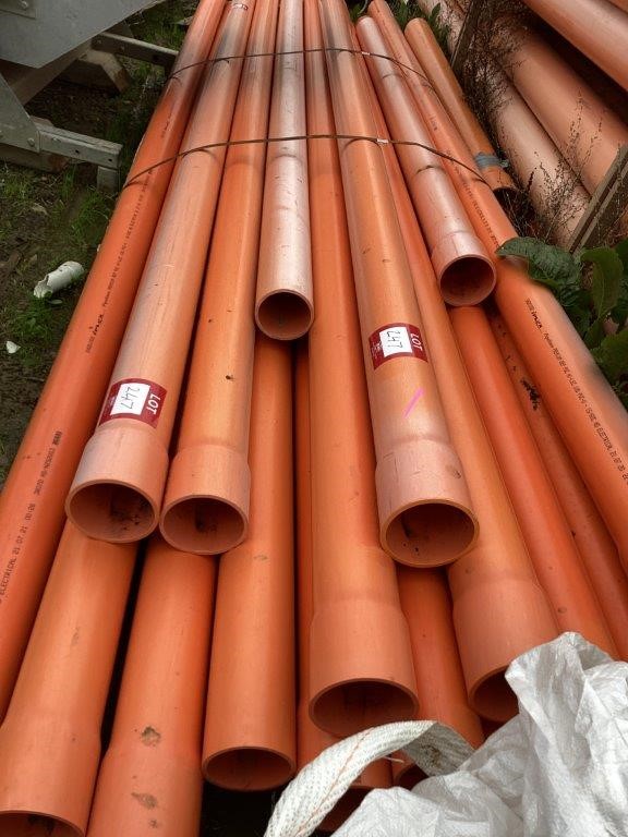 A number of Assorted Lengths 100mm Conduit Auction (0247-3023177 ...