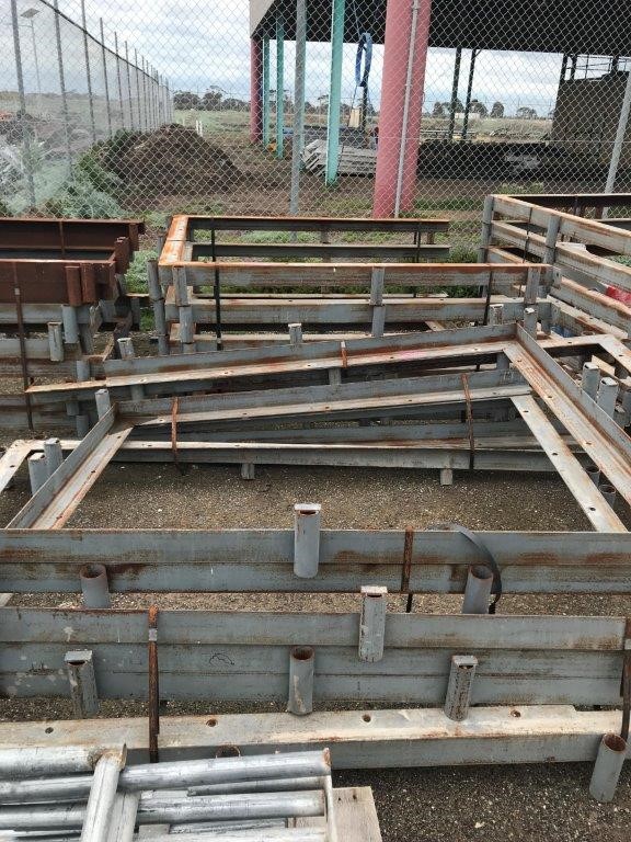 9 x Fabricated Pole Stand Sections Auction (0332-3023177) | Grays Australia