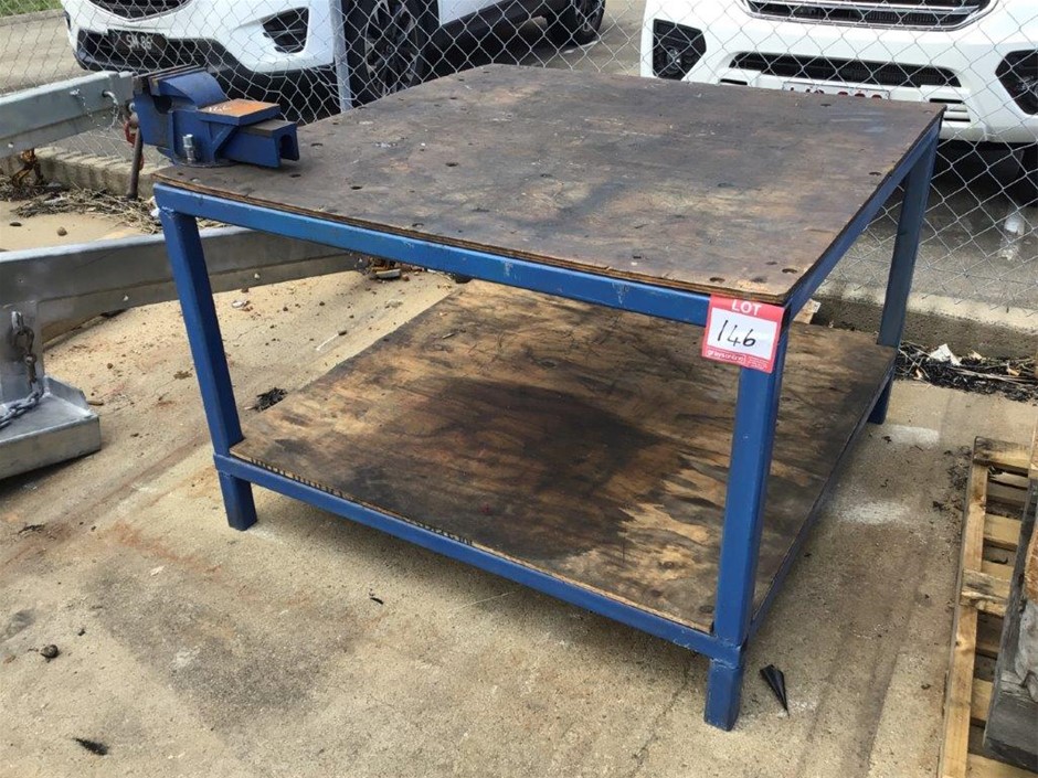 Fabricated Work Bench Auction (0146-7040987) | Grays Australia