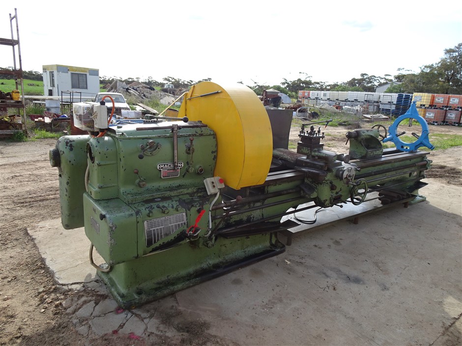Macson Gap Bed Lathe Auction (0131-8015718) | Grays Australia
