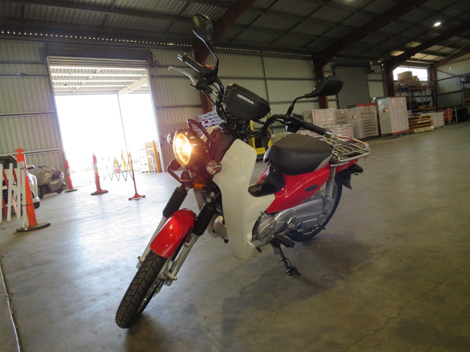 Honda Supercub 1 seater Scooter, 38251 km indicated Auction (0001 ...