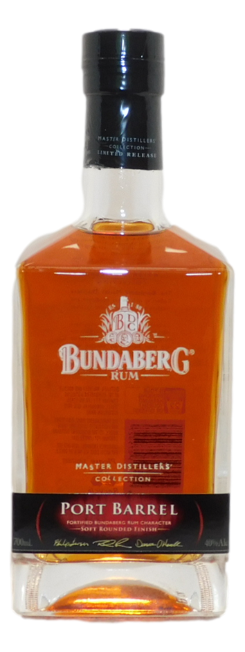 Bundaberg Masters Distillers Collection Port Barrel Rum (1x 700mL ...