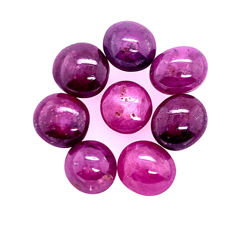 Eight Loose Ruby, 42.37ct in Total Auction (0001-2554316) | Grays Australia