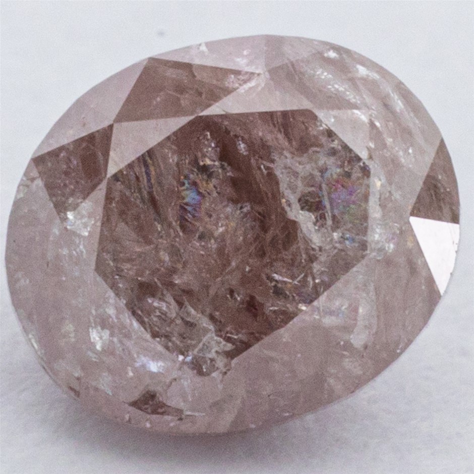 0.86ct Untreated Pink Diamond - Extremely Rare Auction (0002-2546897 ...