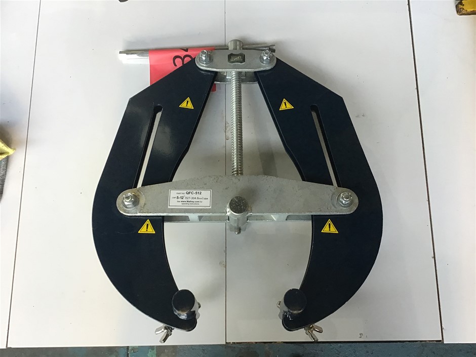 Mathey Dearman 5" - 12" Pipe Joining Clamp Auction (0042-3023356 ...