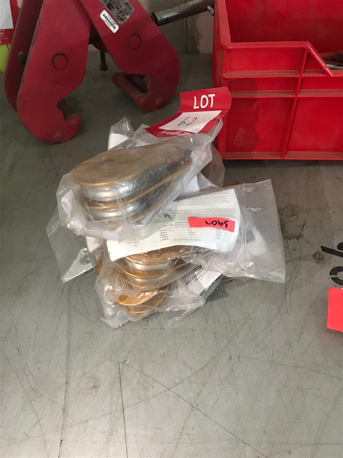 DBI Sala Double Sheave Swivel Cheeks, Max Load 5100Kg, SWL 1000Kg ...