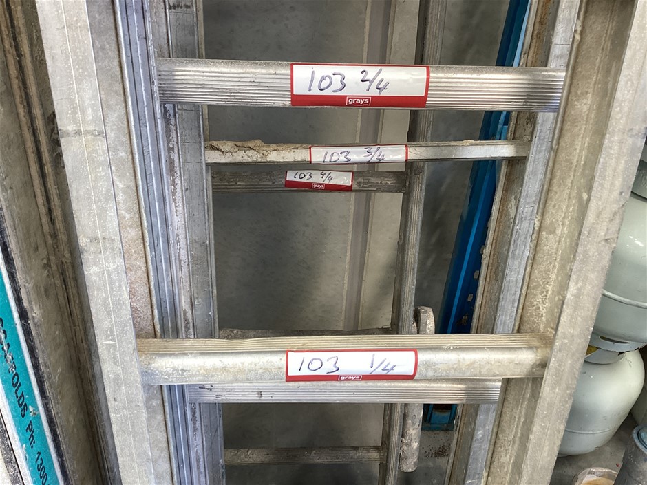 Qty 4 x No Bolt Scaffold Ladders Auction (0103-3023366) | Grays Australia