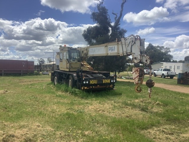 Kobelco RK200 Rough Terrain Crane Auction (0027-9035518) | Grays Australia