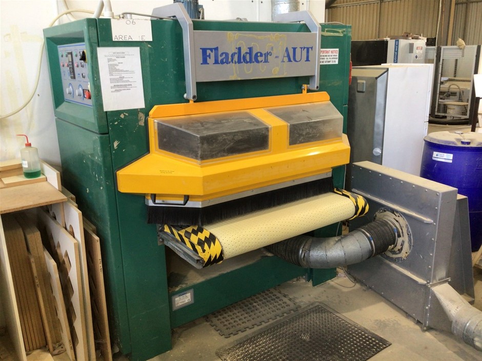 2000 Fladder AUT-1000VAC Brush Sander (Pooraka, SA) Auction (0004 ...