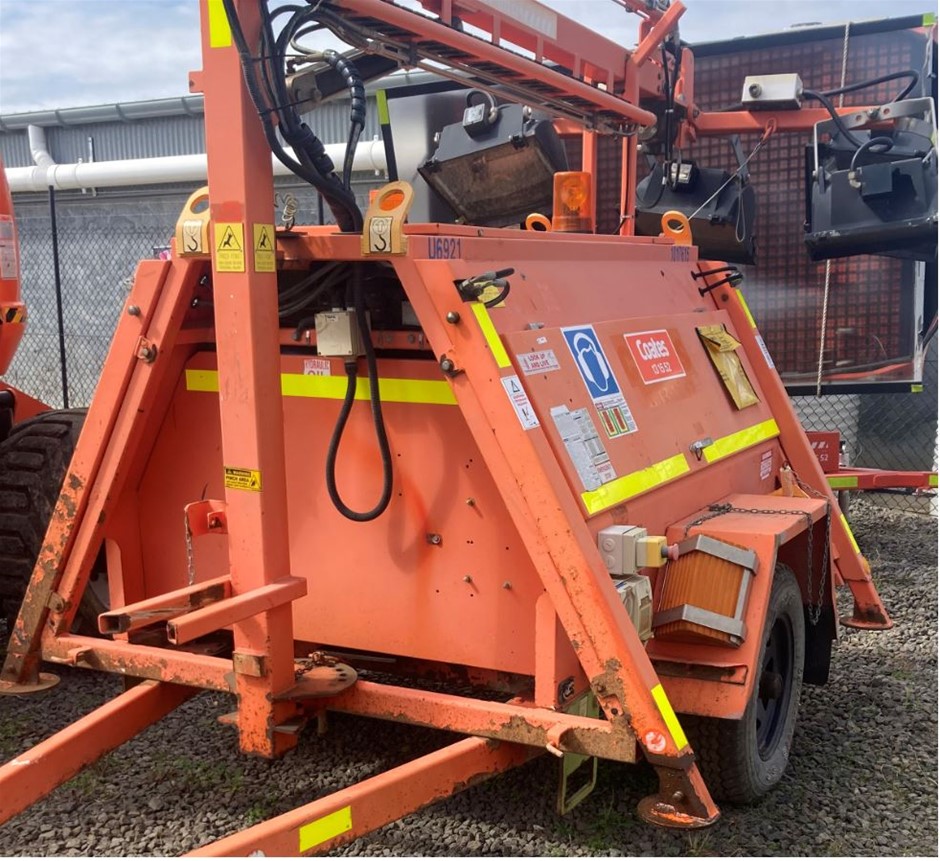 2010 ALLIGHT MS7.5K-9 Lighting Tower 7500W Mine Spec Hydraulic 9M ...