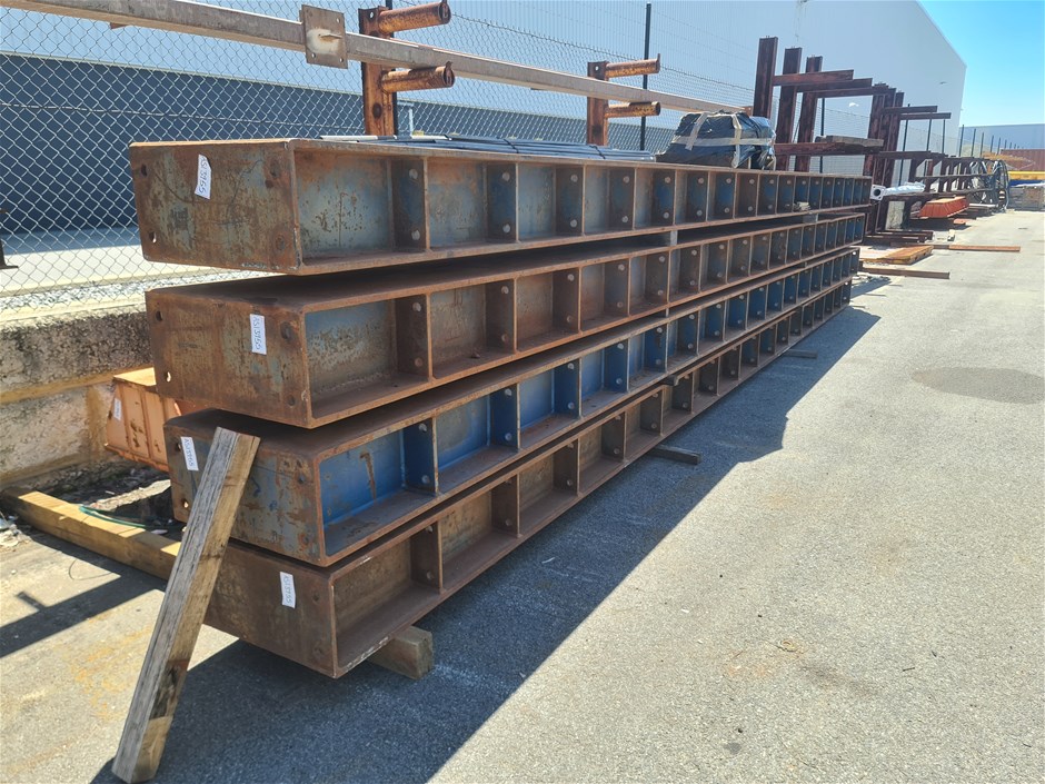 4x Steel Transport Beams Auction (0001-9035522) | Grays Australia