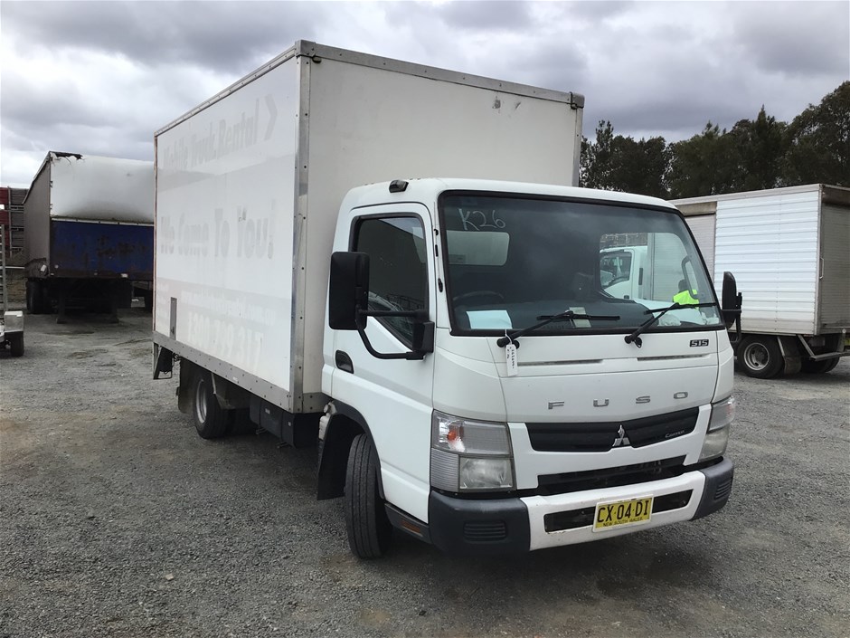 2014 Mitsubishi Fuso Canter Duonic L7/800 4 x 2 Pantech Truck Auction ...