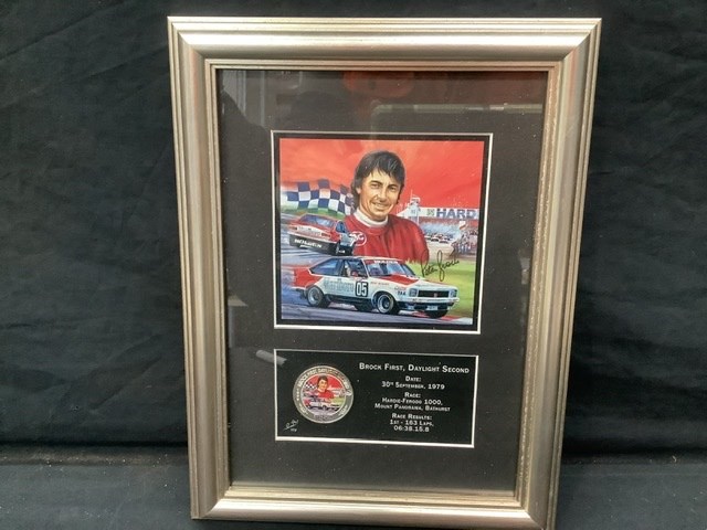 Peter Brock- Legend of the Mountain Framed Memorabilia Auction (0080 ...