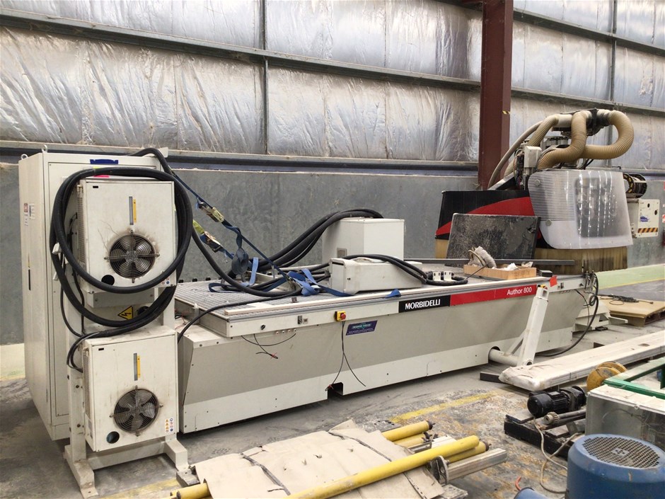 2004 Morbidelli Author 800 CNC Machine (Edinburgh, SA) Auction (0001 ...
