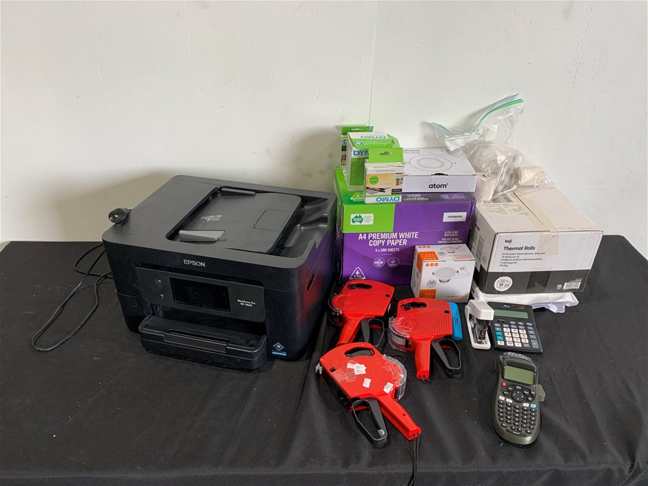 Epson Printer and Assorted Stationary Auction (0012-7042846) | Grays ...