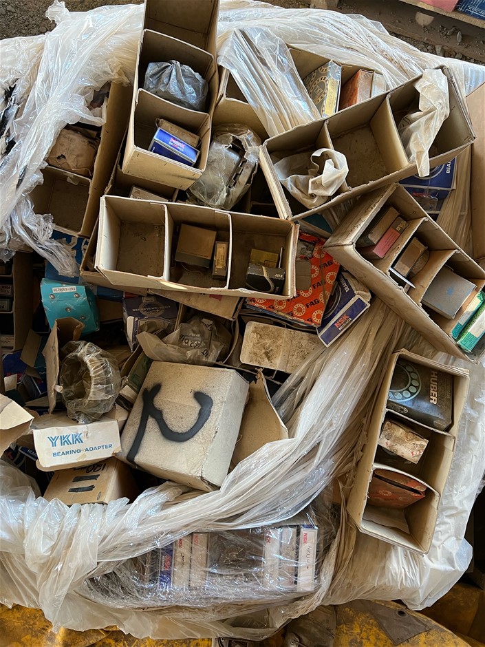 Assorted Pallet of Bearings (New Old Stock) Auction (0022-3023473 ...