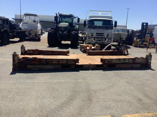 20 FT Flat Rack Shipping Container Auction (0001-9036478) | Grays Australia