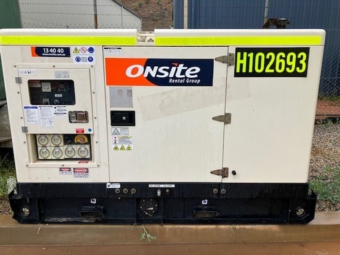 2015 Genelite GK30S-1 Generator - Diesel - 30kva (Mt Isa) Auction (0026 ...