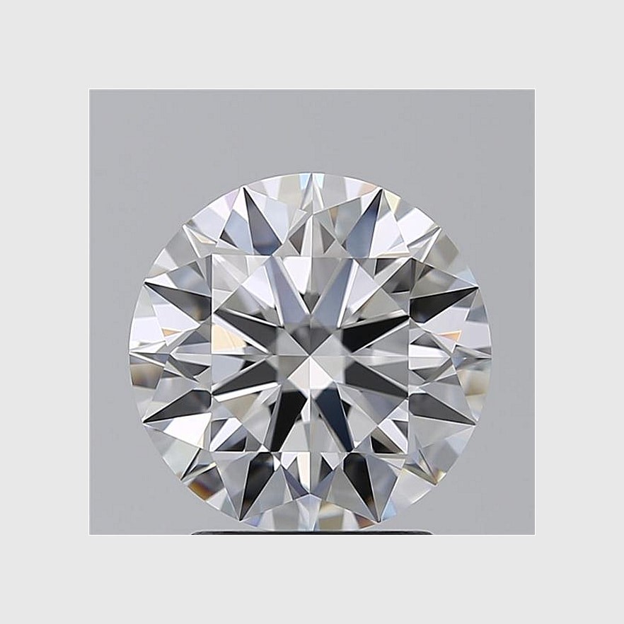 Loose 3.02 Carat Round brilliant diamond D/SI1 - IGI Certified Auction ...