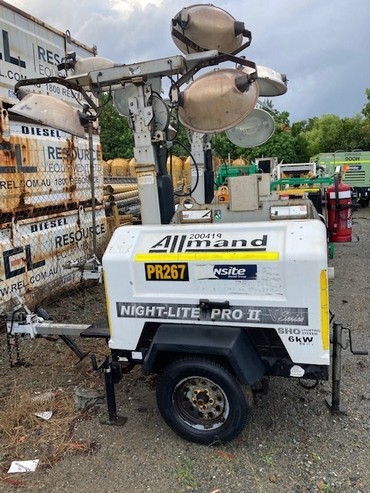 2012 Allmand NITE-LITE PRO Lighting Tower - 4,000w (Mackay) Auction ...