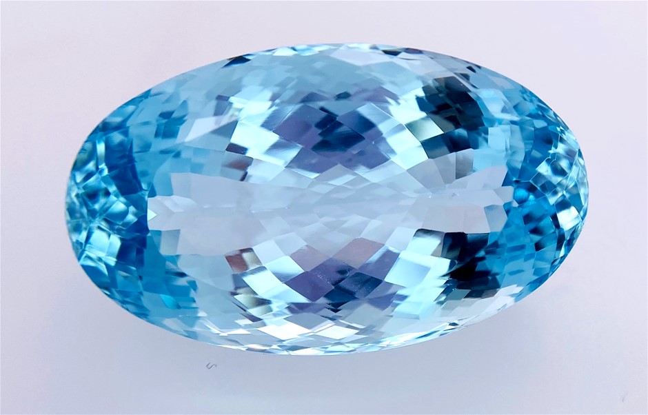 74.22 Carat Blue Topaz Auction (0003-2555432) | Grays Australia