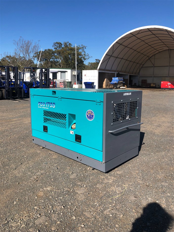 Airman 175CFM Air Compressor Auction (0001-7041901) | Grays Australia