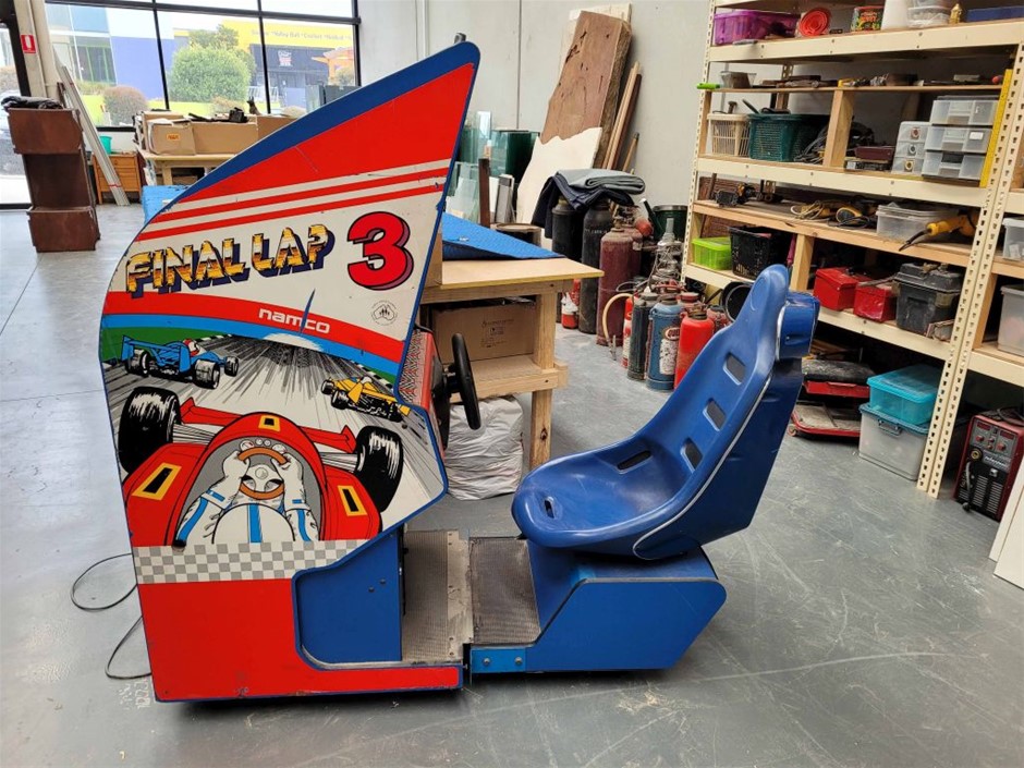 Namco final lap 3 1992 vintage car racing games Auction (0014-3023676 ...