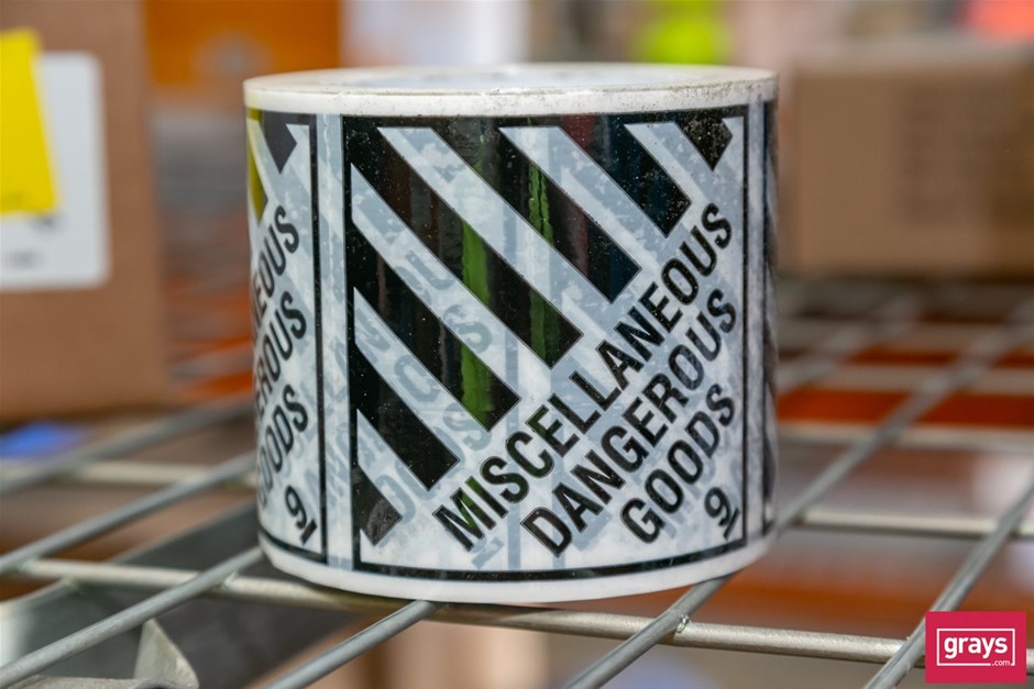 Qty 15 x LBL RIP MISC DANGEROUS GOODS 9 96 x 100 BLK/WHT 500/ROLL ...