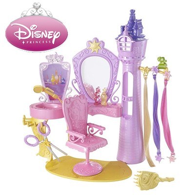 Buy Disney Rapunzel's Hair Salon - Includes Colourful Hair Extensions ...