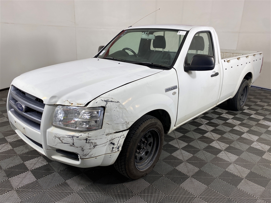 2007 Ford Ranger XL 4x2 Single Cab PJ Turbo Diesel Manual Ute Auction ...