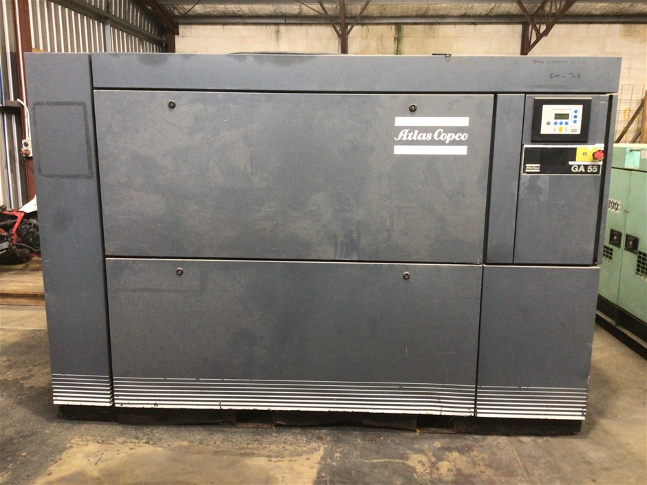 Atlas Copo GA 55 Compressor Auction (0003-8016502) | Grays Australia