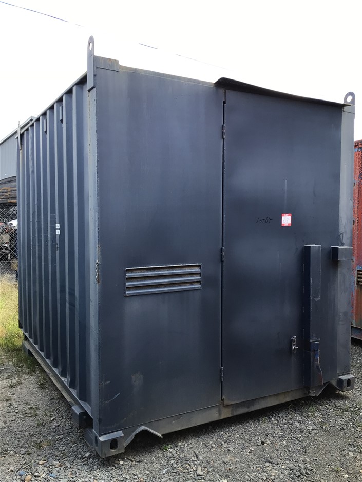 Hazardous Waste & Storage Bunded Container Auction (0064-7042119 ...