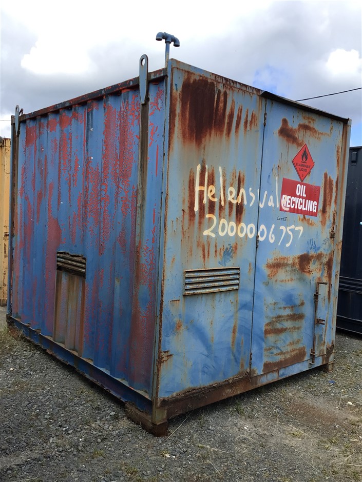 Hazardous Waste & Storage Bunded Container Auction (0065-7042119 ...