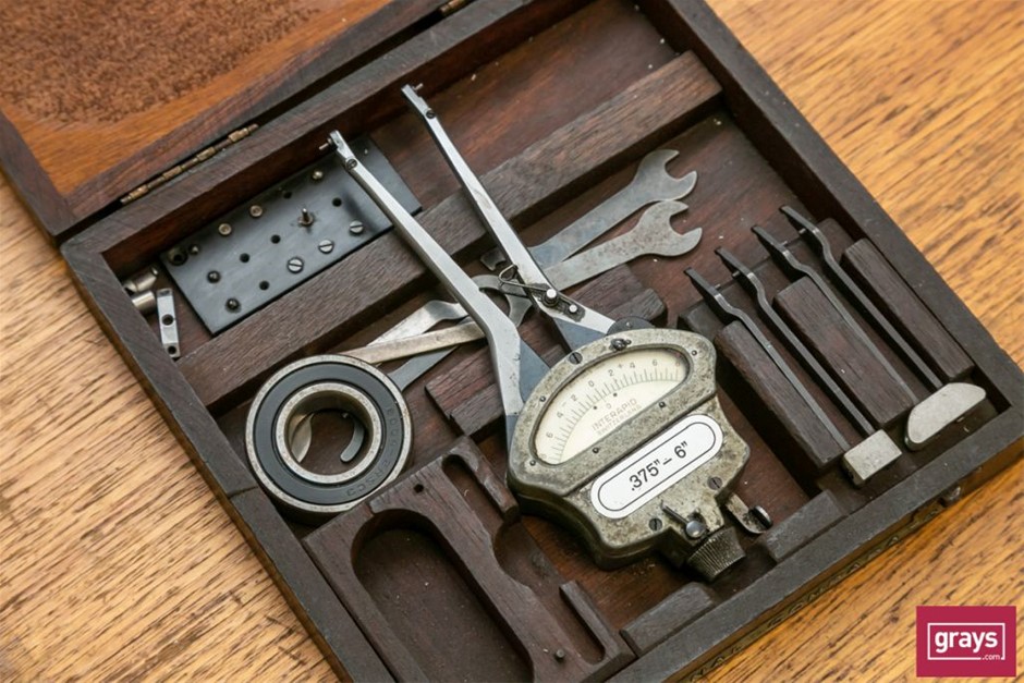 Interapid Dial Internal Comparator Test Gauge in Case Auction (3197 ...