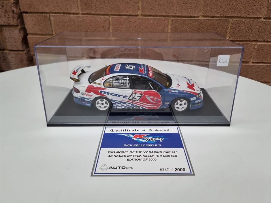 “Rick Kelly” Holden VX Commodore #15 K-Mart 1/18 Scale Model Car ...