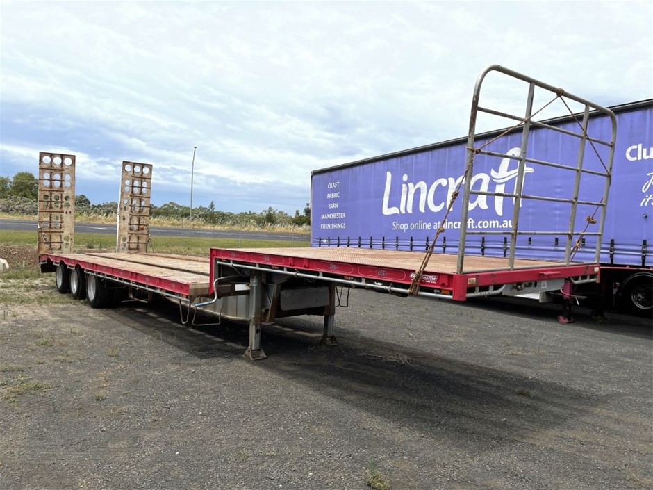 2016 Freightmaster ST3 Step Deck Widening Low Loader Auction (0002 ...