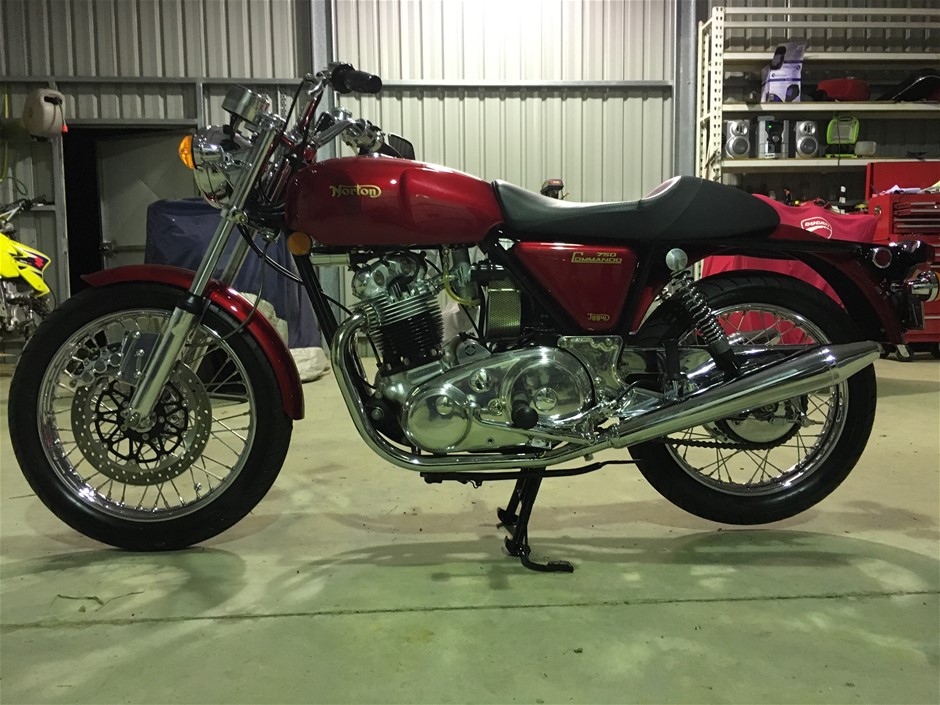 1972 Norton Commando 17559 miles indicated Auction (0001-10052552 ...